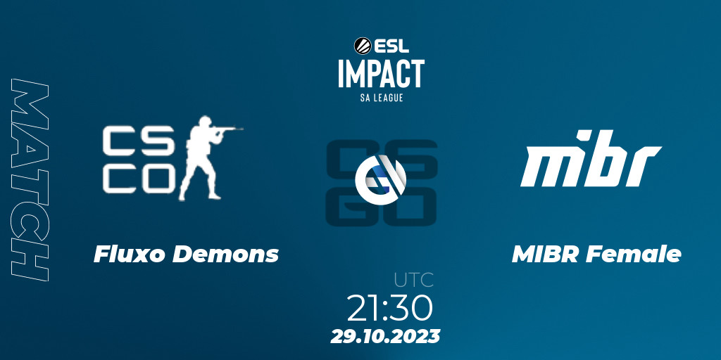 Fluxo Demons проти MIBR Female – ESL Impact League Season 4: South ...