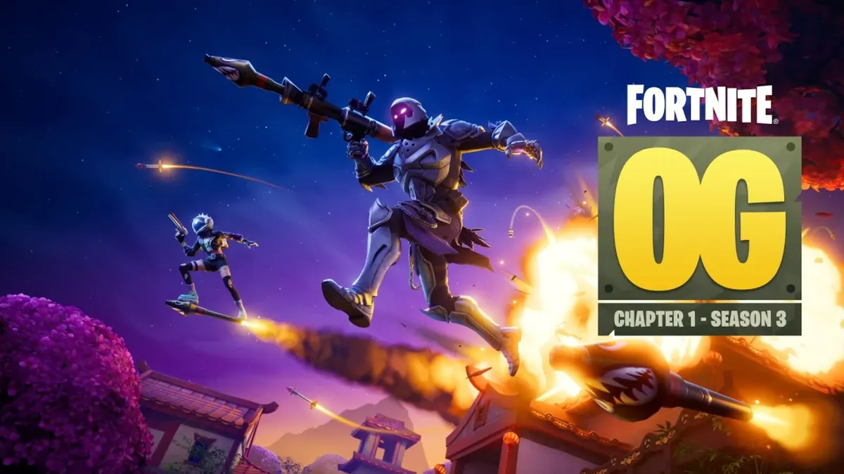 Демонстрація нового бойового пропуску OG Fortnite: Повний список ...