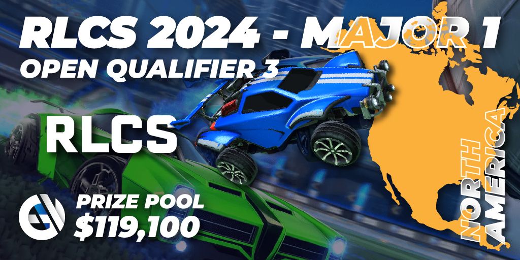 турнір RLCS 2024 - Major 1: North America Open Qualifier 3 🎮 турнір Rocket League 📅 розклад ...