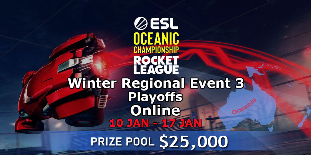 турнір RLCS Season X - ESL Oceanic Championship: Winter Regional Event ...